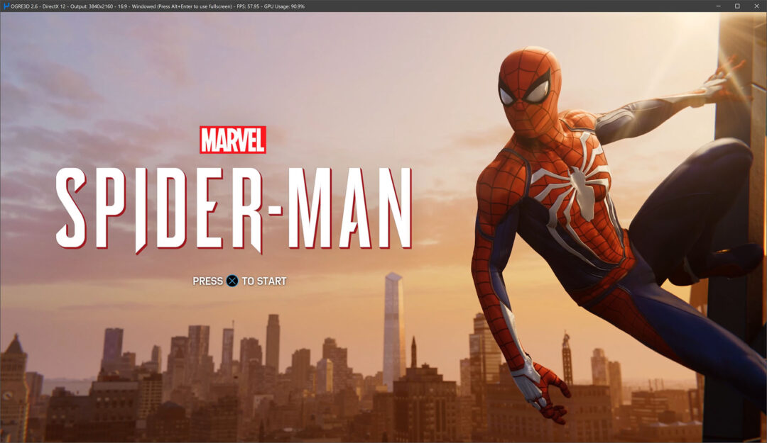 Spider-Man (2018) Play now with PS4 Emulator - PCSX4